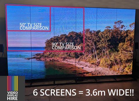 Video Display - 2m Super Bright LED Video Displays