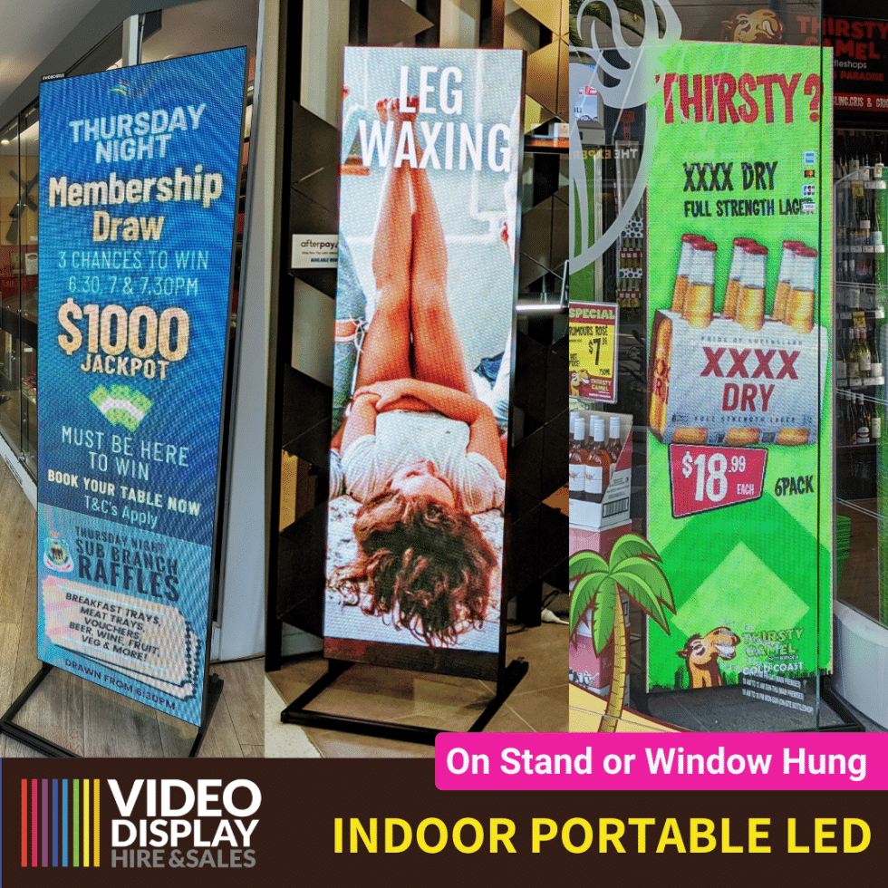 LED Portable Display Promo | Video Display Hire & Sales